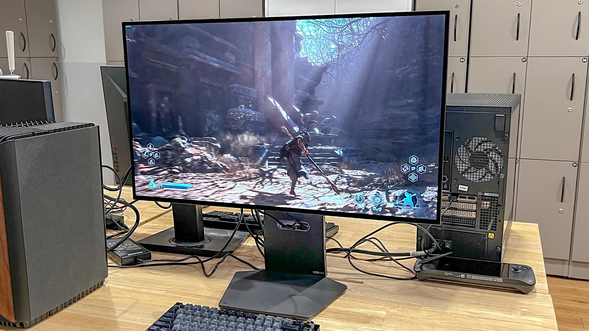 This OLED gaming monitor has one of the coolest features I’ve ever seen ...