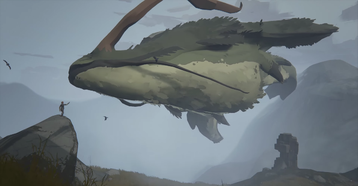 Ashen trailer is big on atmosphere, sky beasts | PC Gamer