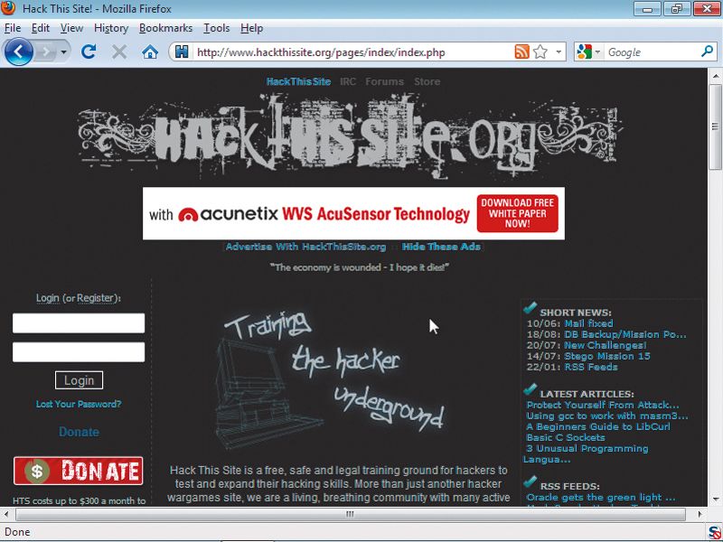 Avoid Web Exploits Learning About Apps Learn From The Hackers How To Avoid Website Exploits 0607