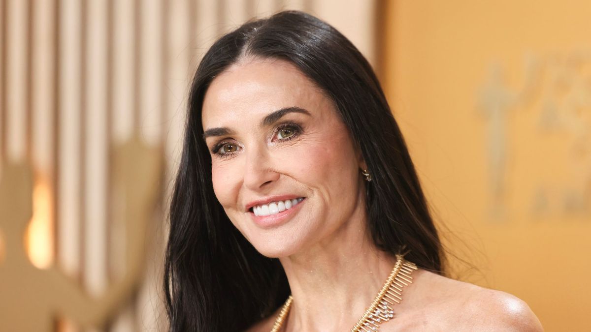 Demi Moore swears by this £30 skin-perfecting foundation stick | Woman ...