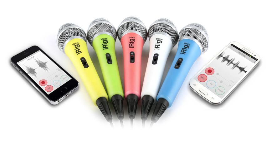 IK Multimedia launches iRig Voice mic for iOS and Android | MusicRadar