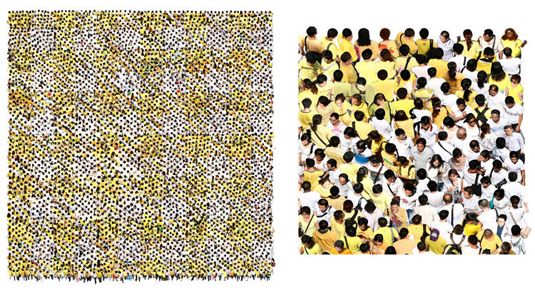 Crowd patterns create ultimate hipster plaid | Creative Bloq