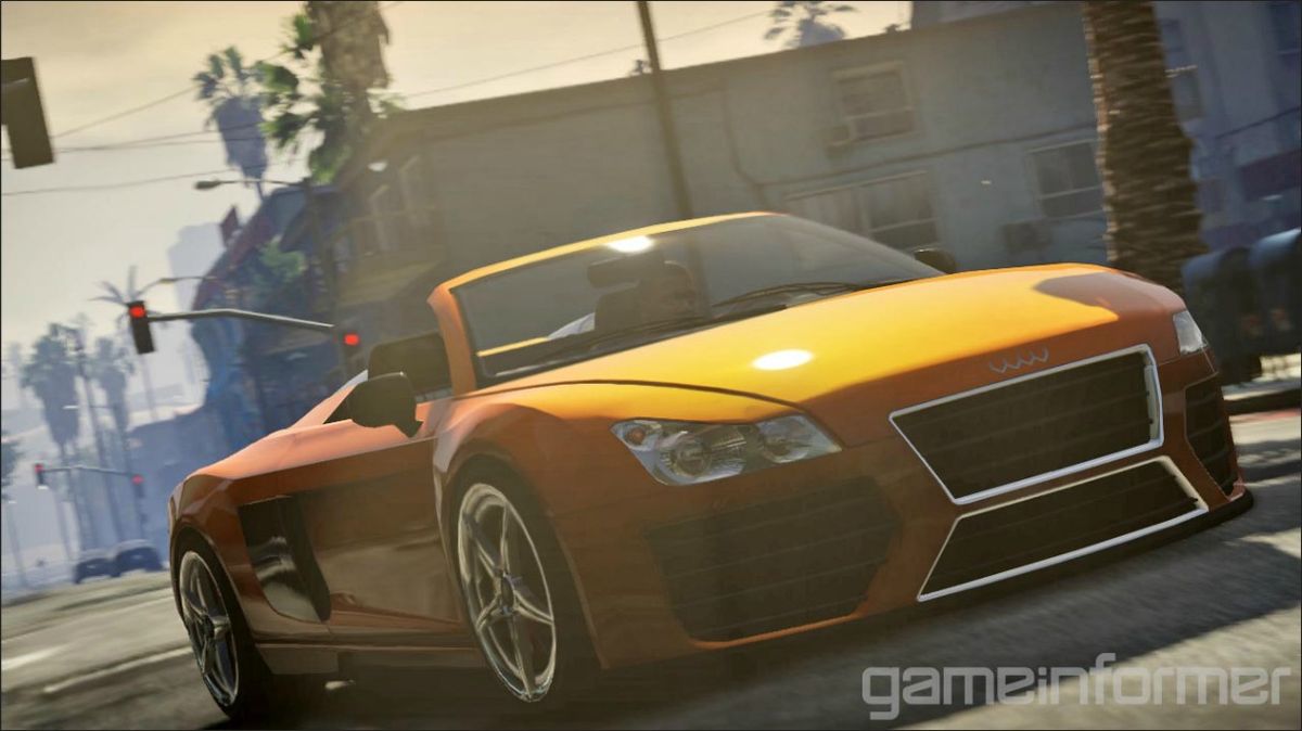 GTA V: New screens show three main characters doing exciting action ...