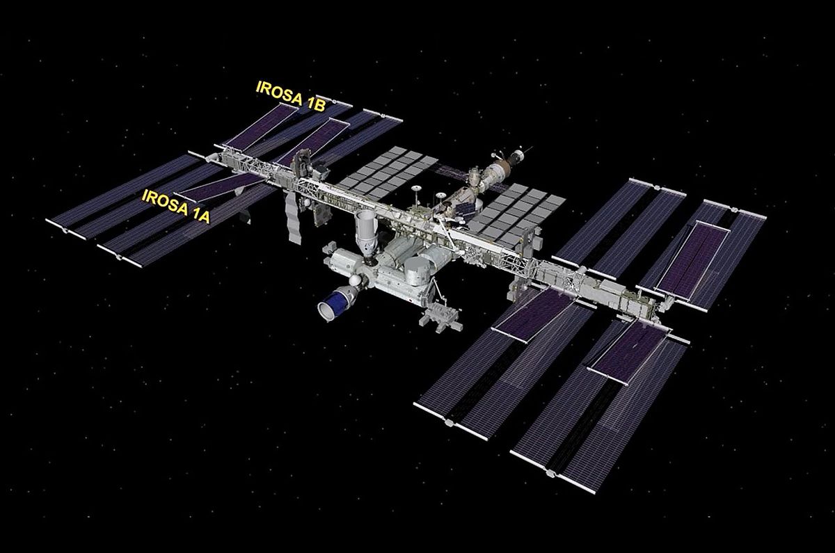 Astronauts unfurl 6th roll-out solar array at space station on record ...
