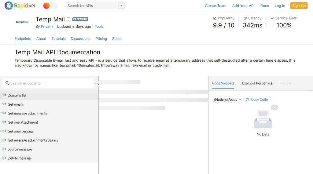 Temp Mail temporary email review | TechRadar