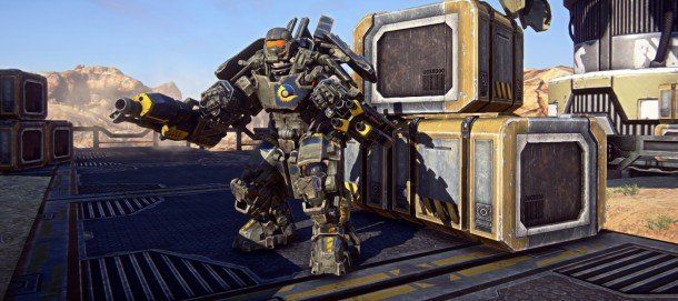 Mini-mechs on parade in Planetside 2's newest screenshots | PC Gamer