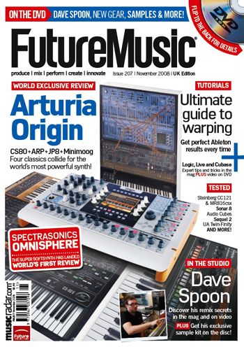 Issue 208 of Future Music On Sale Today! | MusicRadar