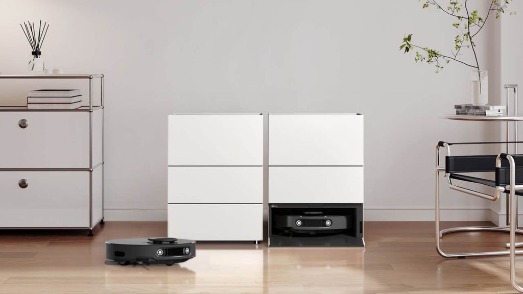 LG’s new robot vacuum has a built-in cleaning station that blends into ...