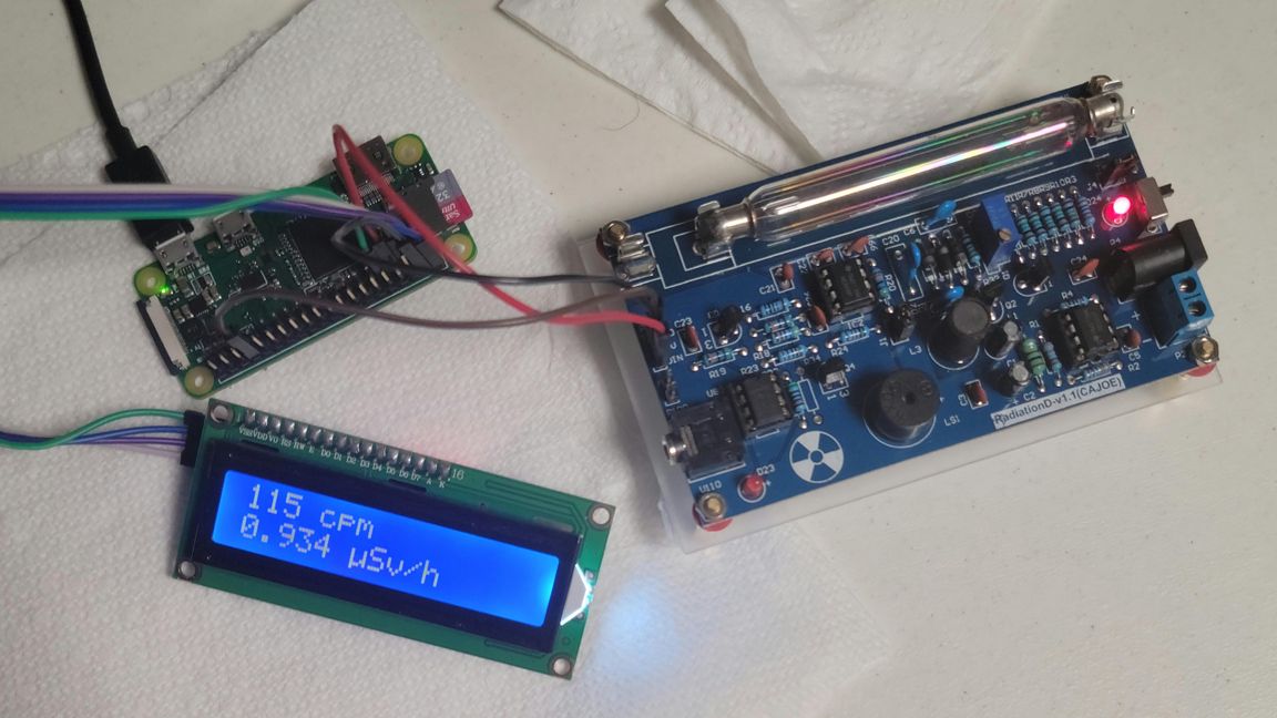 This Raspberry Pi Zero Geiger Counter Costs Under $100 | Tom's Hardware