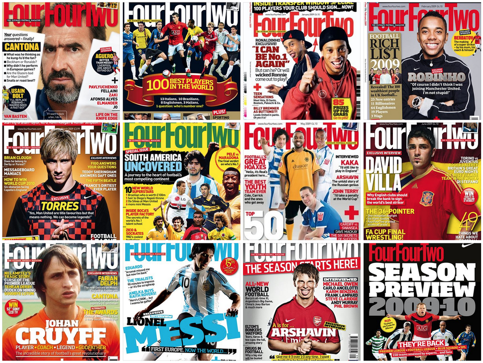 20 covers from FFT's 20 years | FourFourTwo