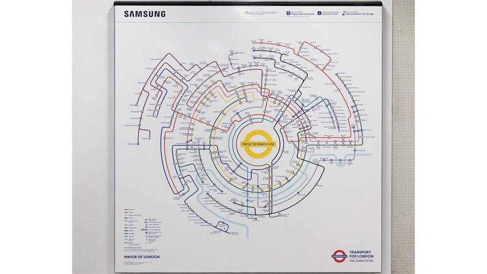 Viral circular Tube map contains a surprising optical illusion ...
