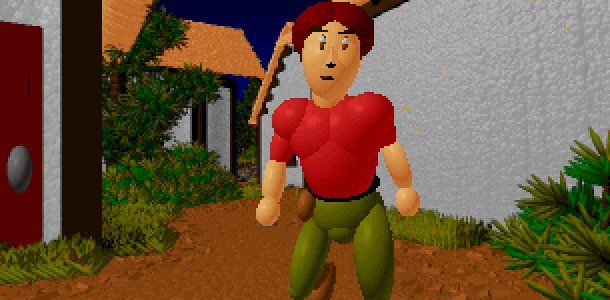 Ecstatica was a survival horror game where everyone was made of balls ...