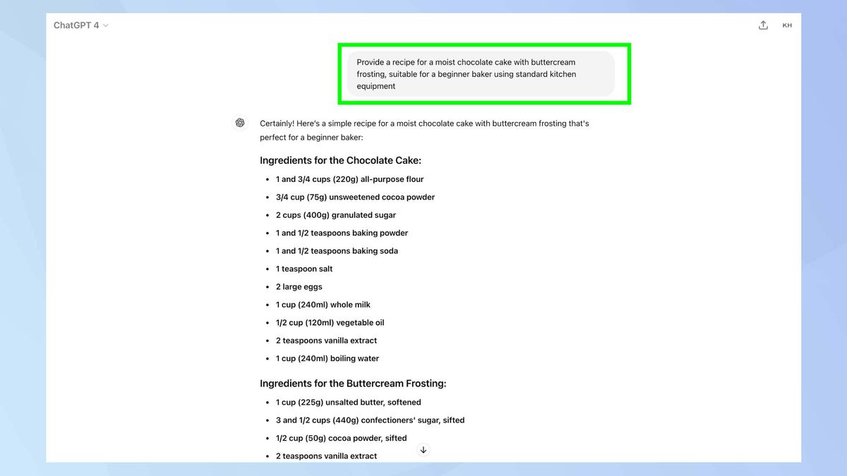 7 tips to craft the perfect prompt in ChatGPT | Tom's Guide