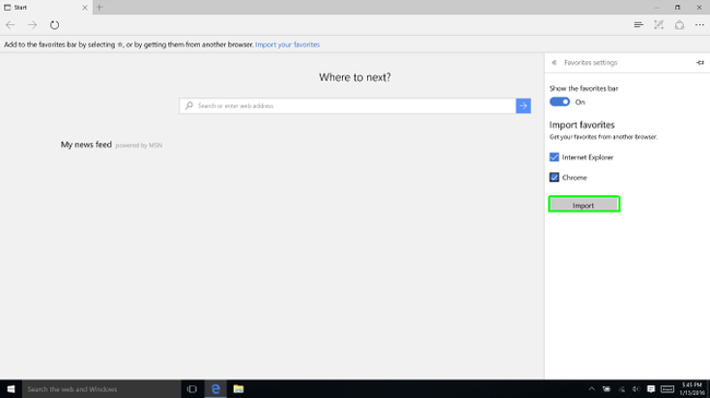 How to Import Favorites into Edge From Another Browser | Laptop Mag