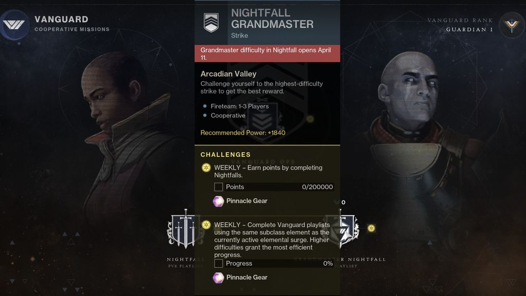 Destiny 2: What's the Nightfall weapon this week? | PC Gamer