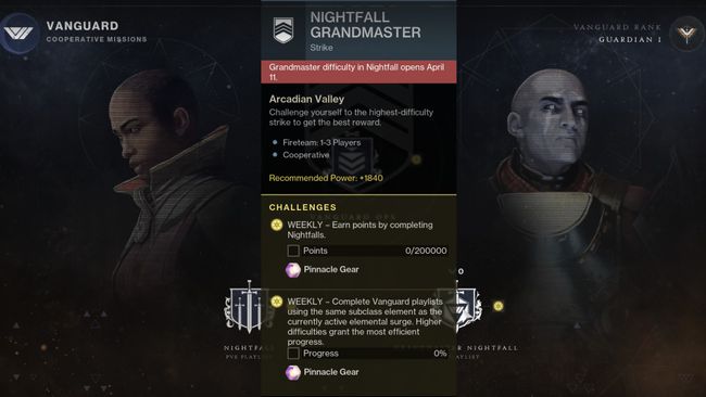 Destiny 2: What's the Nightfall weapon this week? | PC Gamer