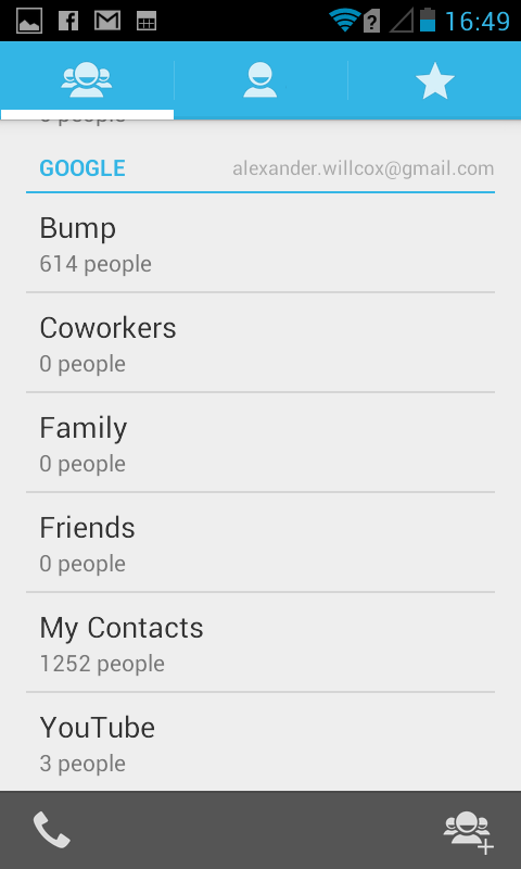 Contacts and calling - Huawei Ascend Y300 review - Page 3 | TechRadar