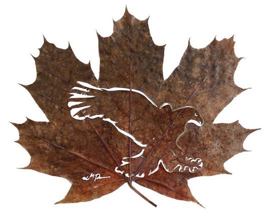 Leaf art is piled high with autumnal awe | Creative Bloq