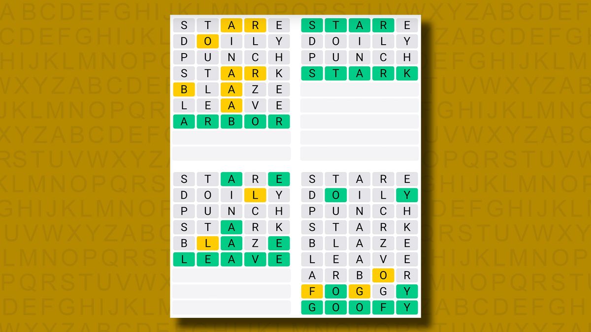 Quordle today – hints and answers for Thursday, September 12 (game #962 ...