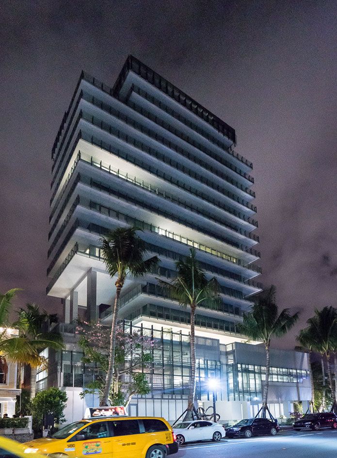 Miami Beach's new glass resident | Wallpaper