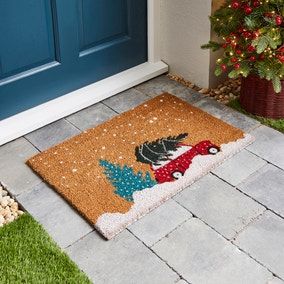 Step into Christmas with Dunelm's festive runners and doormats | Woman ...