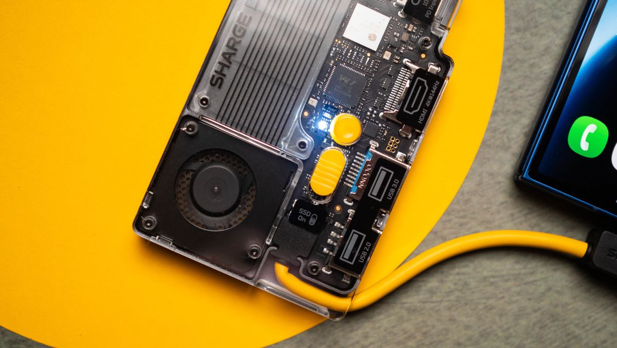 Sharge's Disk Pro external SSD is unlike anything I've used yet ...