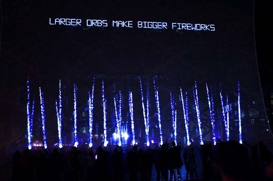 Digital firework display puts you in control | Creative Bloq