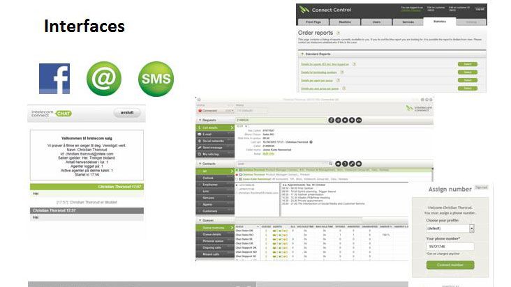 Intelecom links Connect to social media | TechRadar