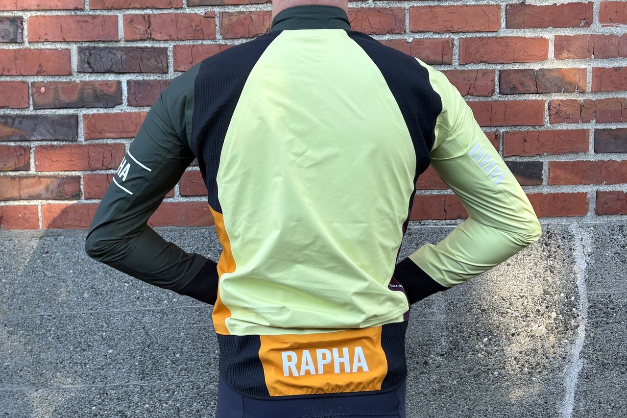 Rapha's Excess Men's Pro Team Gore-Tex Rain Jacket is uniquely colourful, pricey, PFAS ...