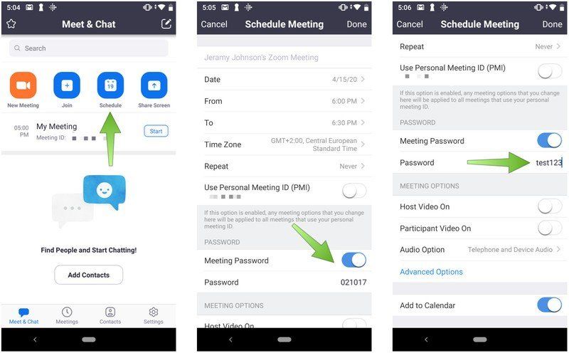 How to add or change a Zoom meeting password | Android Central