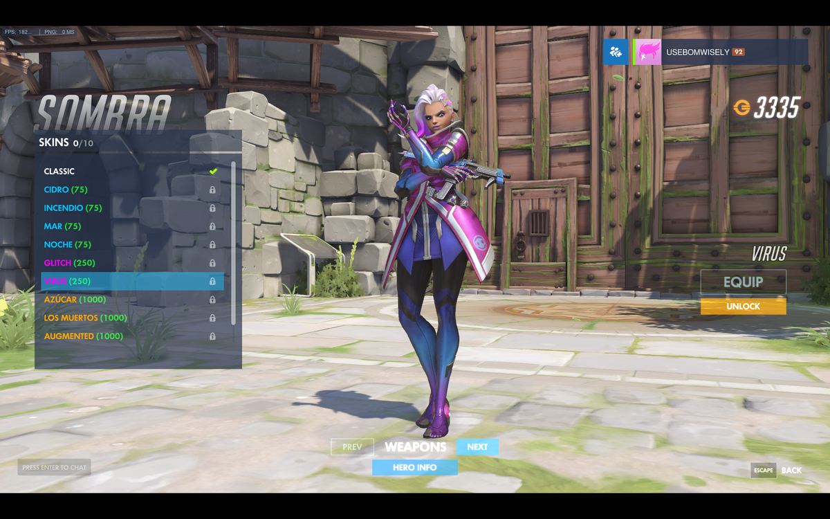 Have a look at Sombra's skins, emotes, and sprays | PC Gamer