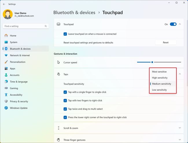How to customize Touchpad settings on Windows 11 | Windows Central