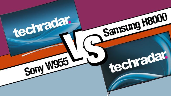 Battle of the flagship HD TVs: Samsung H8000 vs Sony W955 | TechRadar