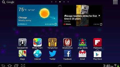 Display and interface - Samsung Galaxy Tab 7.0 Plus review - Page 2 ...