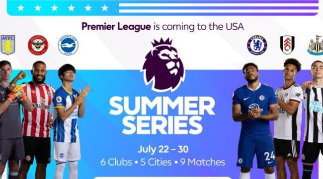 Premier League Summer Series live streams: How to watch every game from ...