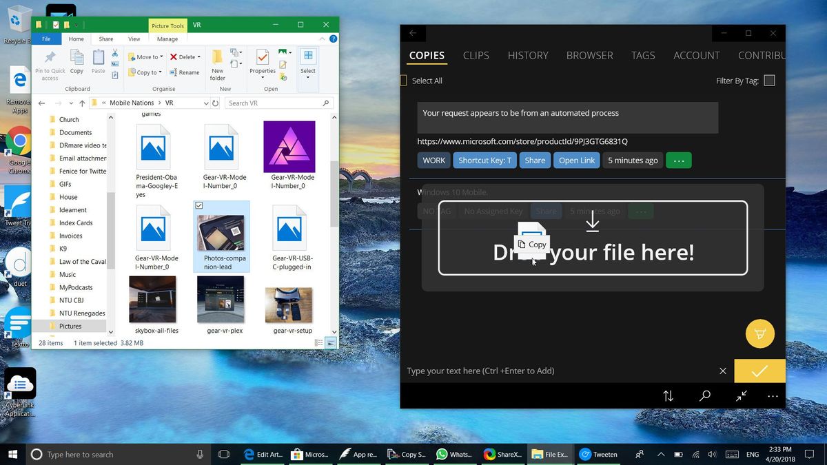 Copy Space for Windows 10 [Review]: Copying and pasting on steroids ...