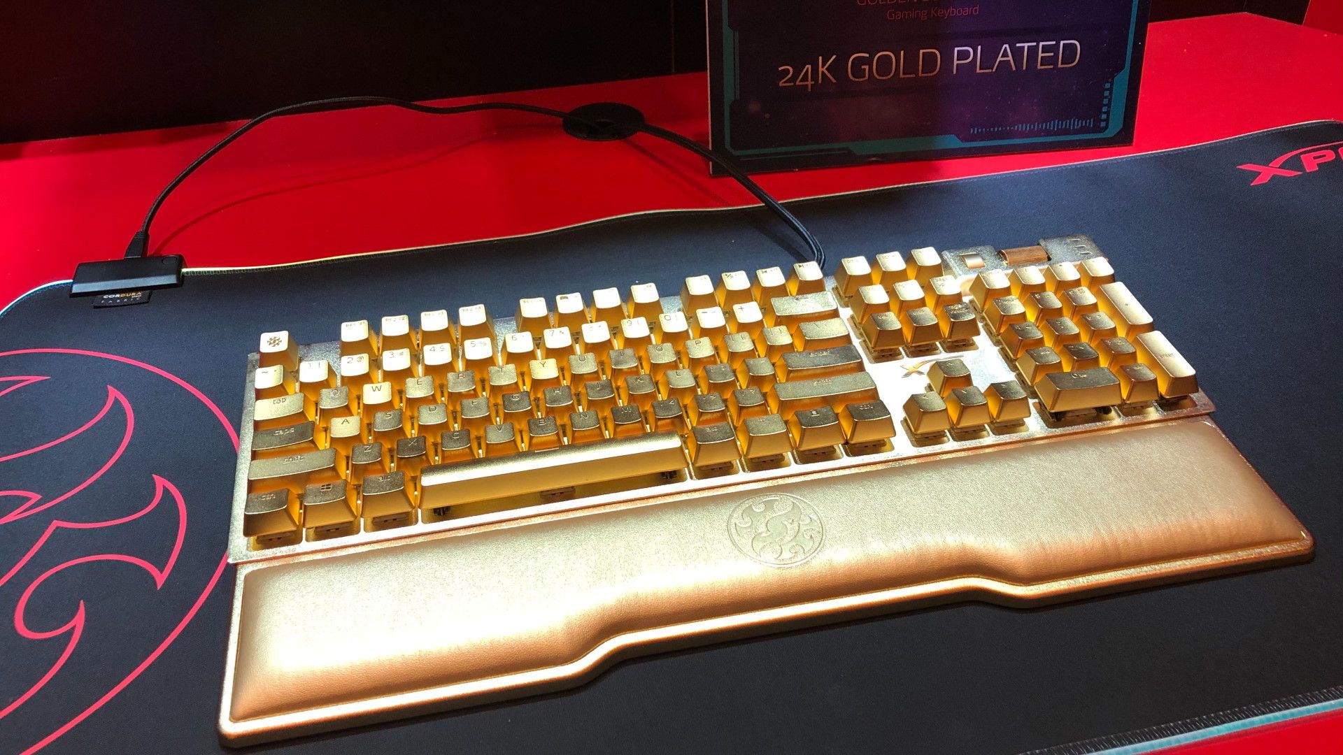 We found a $10,000 gold-plated keyboard and ripped a key off of it | PC ...