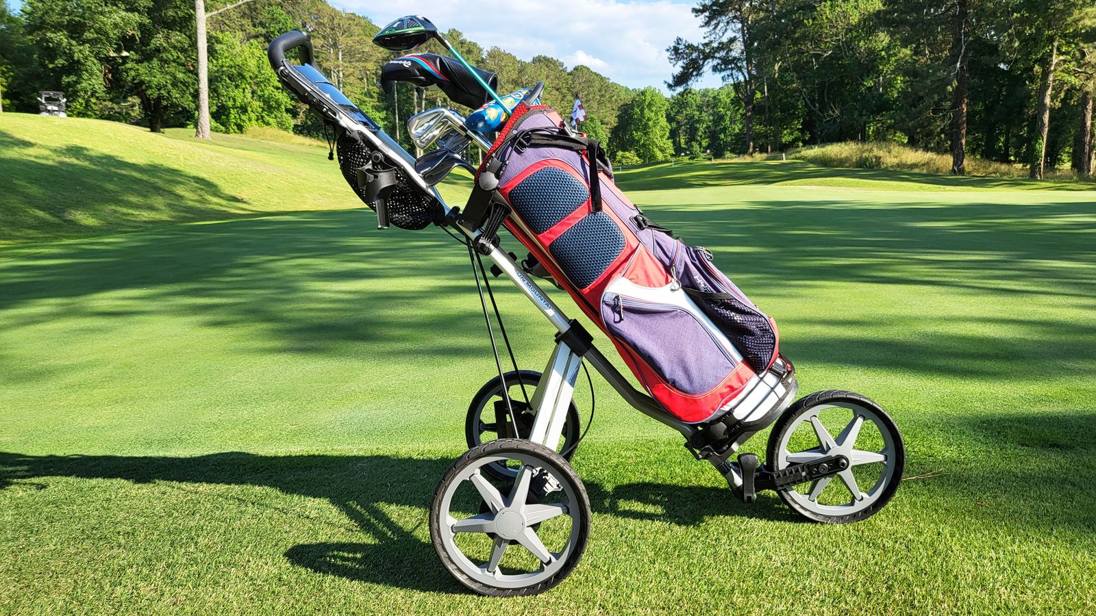 Sun Mountain 2022 Speed Cart V1R Push Cart Review | Golf Monthly