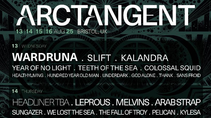 Arctangent 2025 announces headliners Wardruna and Tesseract, adds over ...