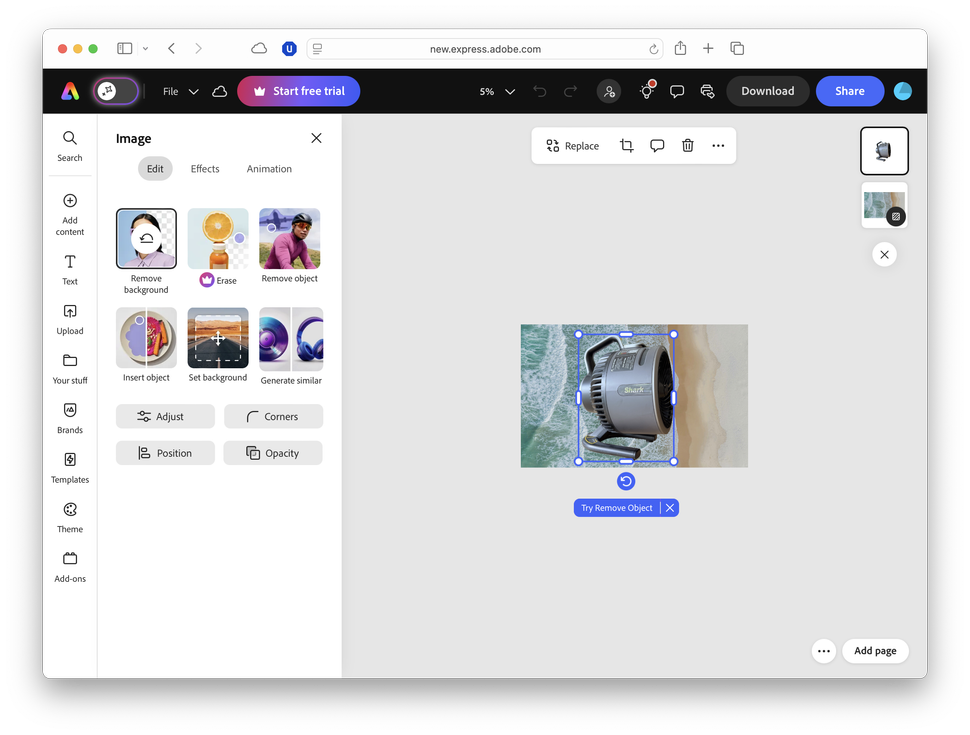 How to remove background from your image for free with Adobe Express ...