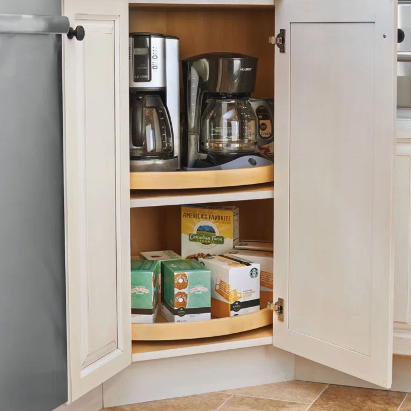 How can I make my lower kitchen cabinets more functional? | Homes and ...