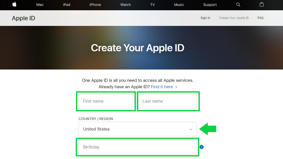 How to Create an Apple ID | Tom's Guide