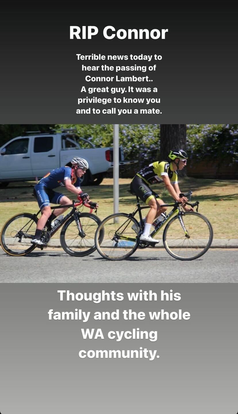 Australian cyclist Connor Lambert killed in training crash in Belgium ...