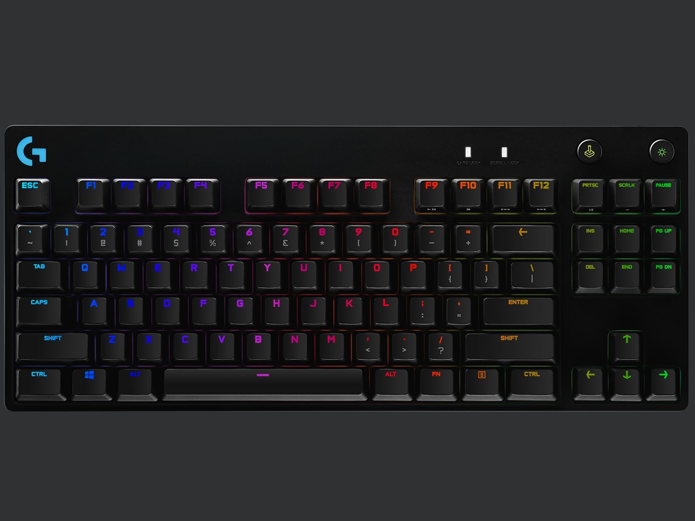 The Logitech PRO X mechanical gaming keyboard is designed with pros in ...