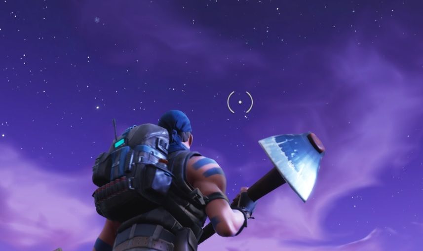 It's finally snowing in Fortnite | PC Gamer