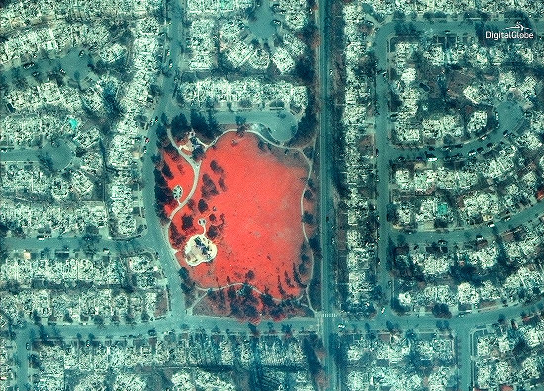Satellite Photos of California's Devastating Wildfires (Gallery): Page ...