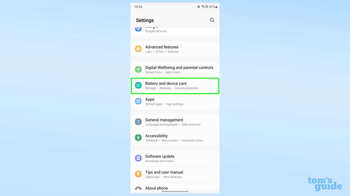 How to clear the cache on a Samsung Galaxy S23 | Tom's Guide