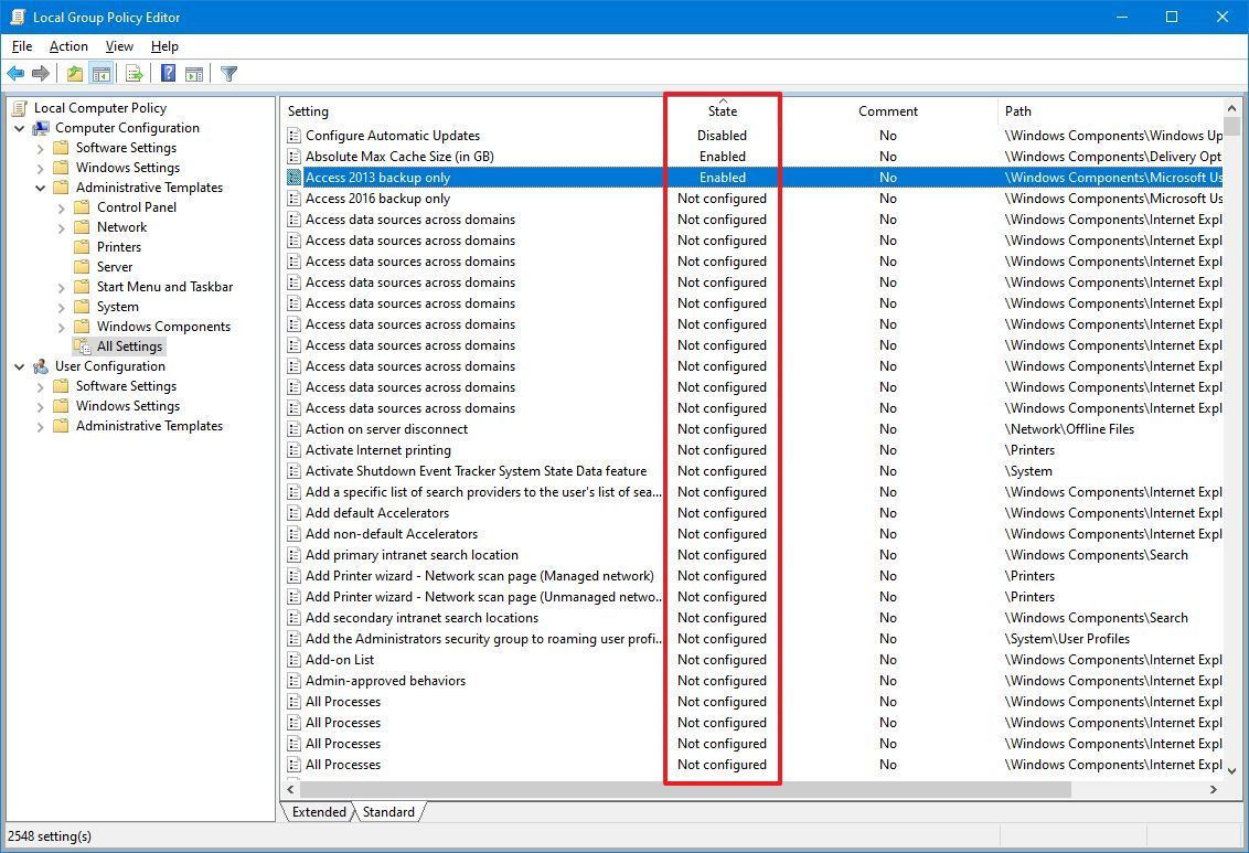 Windows 10 reset all Local Group Policy settings process | Windows Central