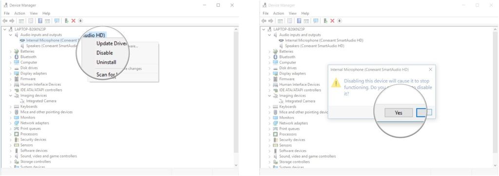 How to disable your laptop's webcam and microphone on Windows 10 ...