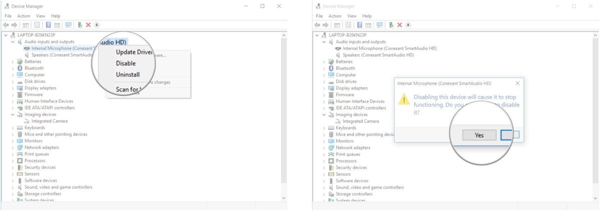 How to disable your laptop's webcam and microphone on Windows 10 ...